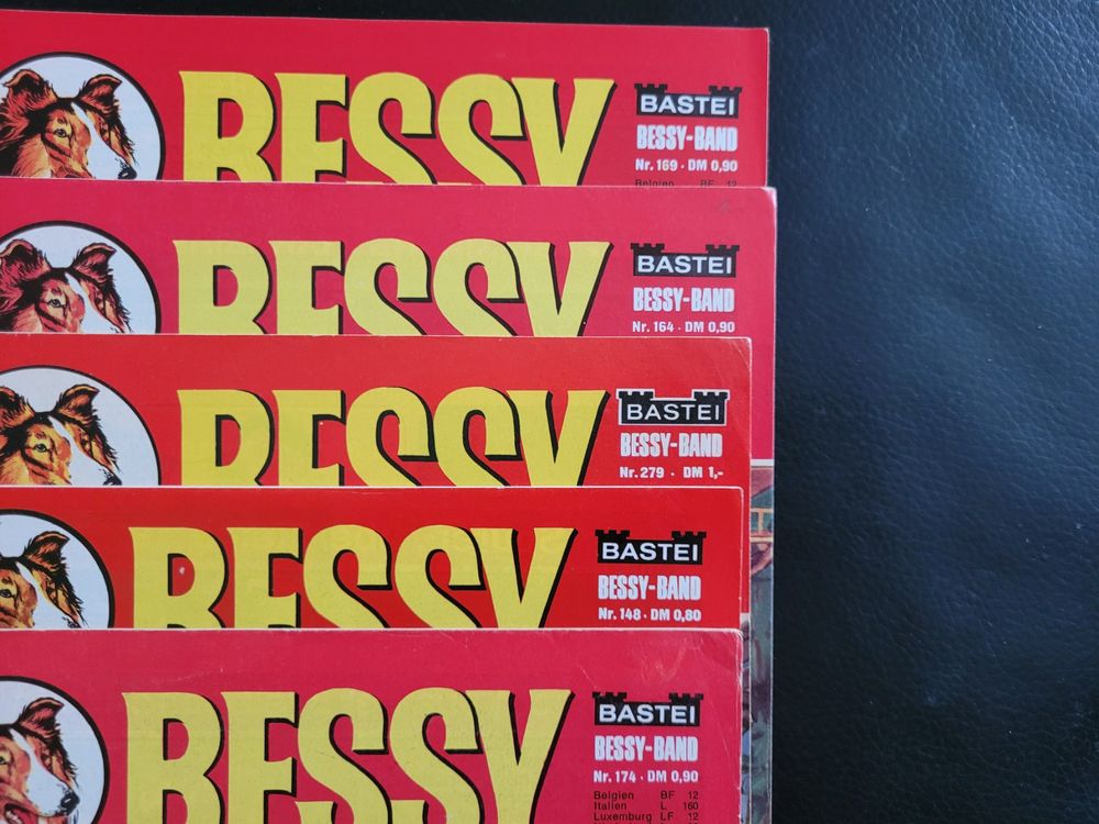 5 X Bessy Comic Sammlung - Nostalgie pur für Sammler! (Gebraucht) in ...