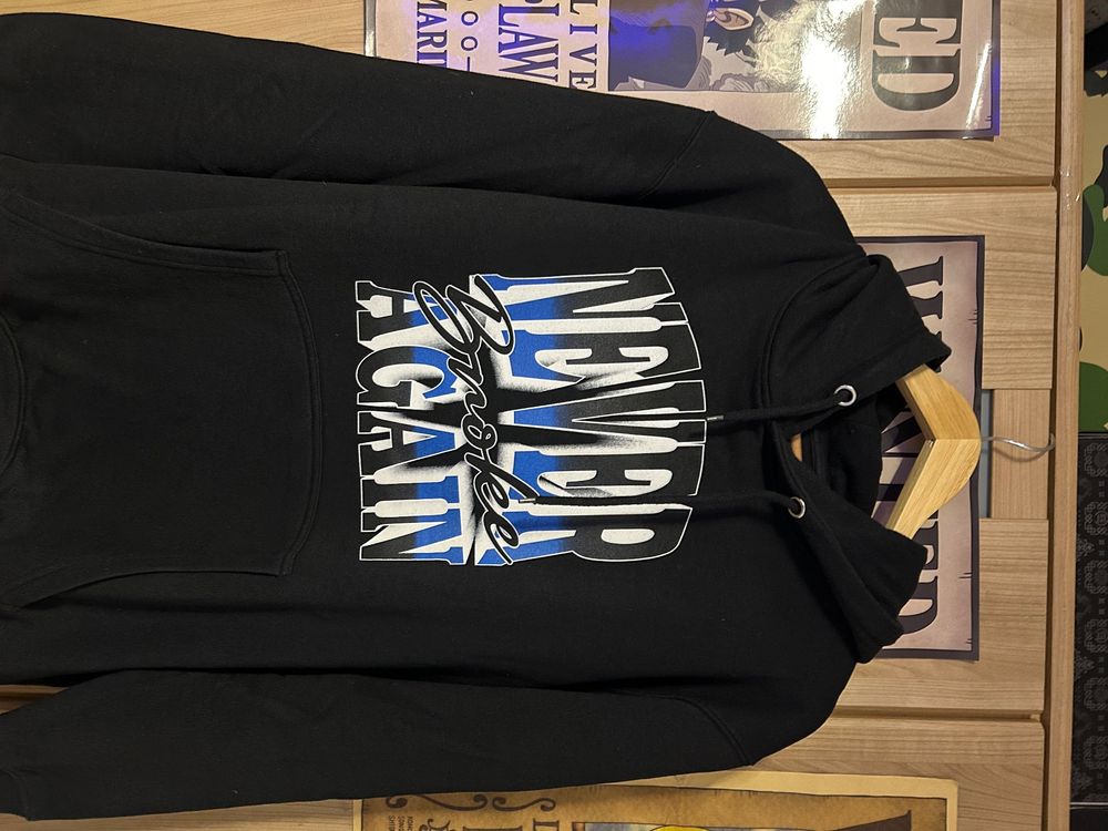 NBA youngboy never broke again merch hoodie blau schwarz (Gebraucht) in ...