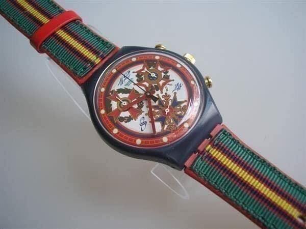 Swatch THE TOP BRASS CHRONO - ungetragen - VINTAGE (Neu und originalverpackt) in Wettswil für ...