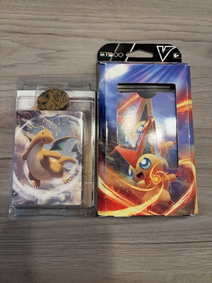 Pokemon Victini V Kampf-Deck & Dragoran V Deck (Gebraucht) in Biberist ...
