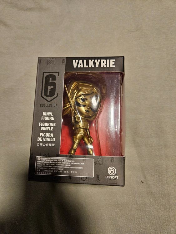 Rainbow Six Siege Valkyrie Figur (Gold, limited edition) (Neu und ...