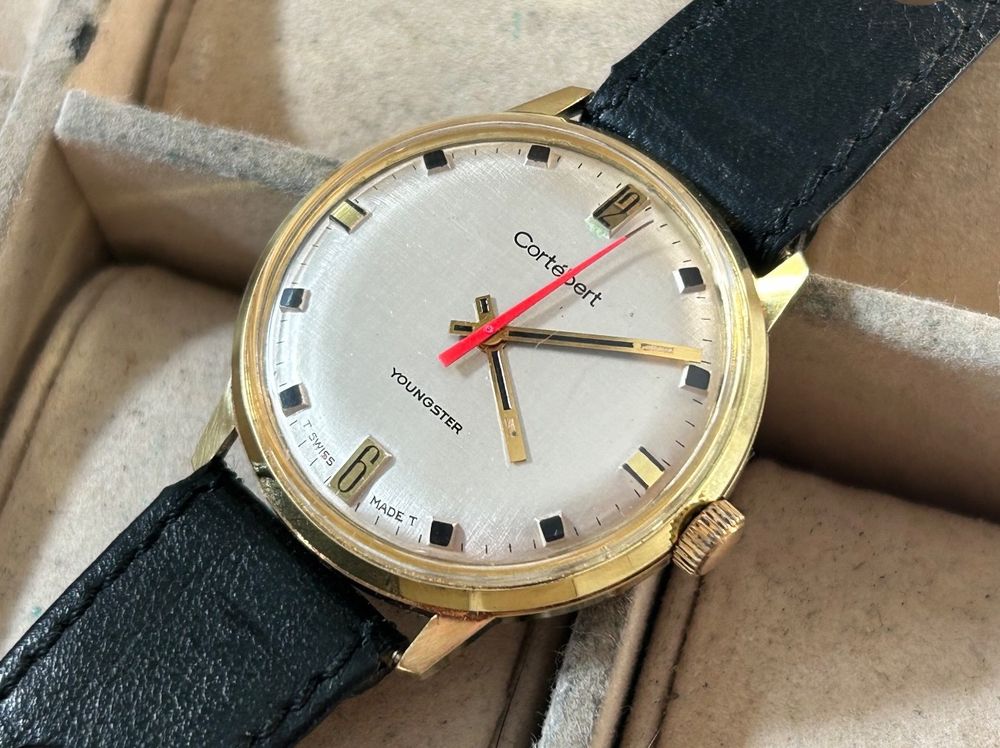 Montre vintage Cortebert Youngstar mécanique homme 1960 (D'occasion) à ...