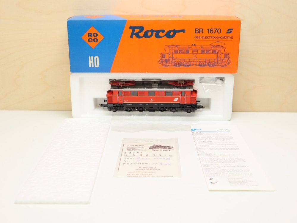 ROCO 1 x ÖBB E-Lok BR 1670.09 - 04147B - H0 (Gebraucht) in Winterthur ...