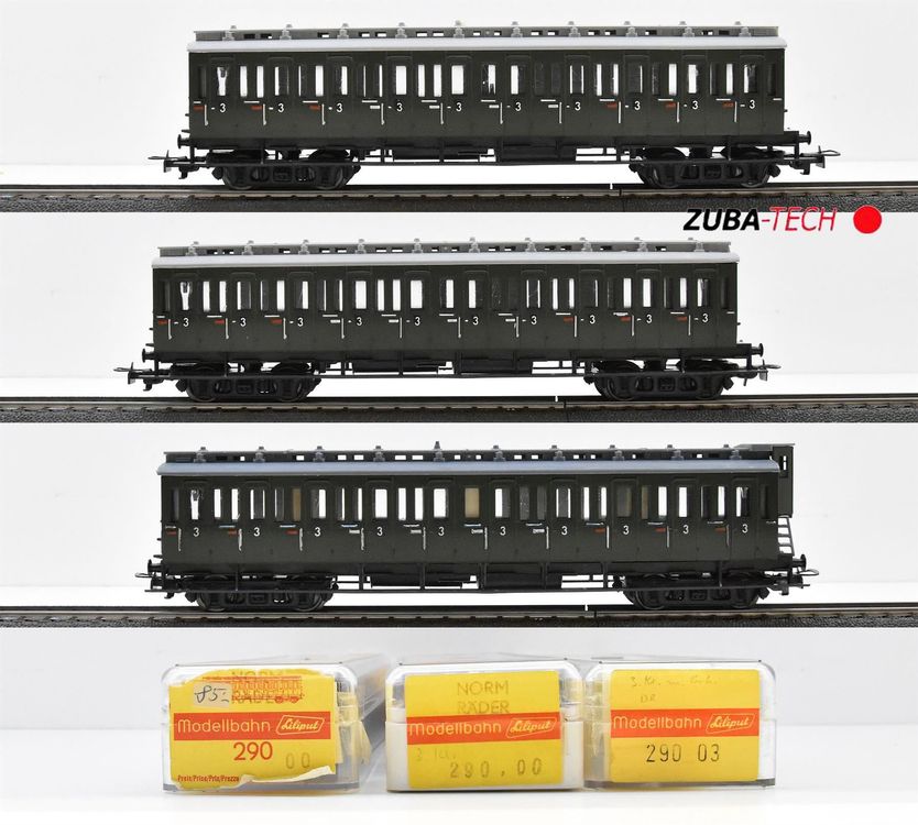 Liliput 3x Personenwagen H0 GS OVP | Kaufen auf Ricardo