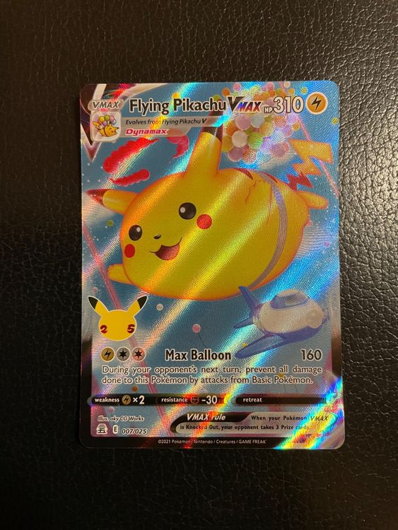 Celebrations Flying Pikachu Vmax 25th anniversary Ab 1 (Gebraucht) in Paradiso für CHF 3.3 – mit ...
