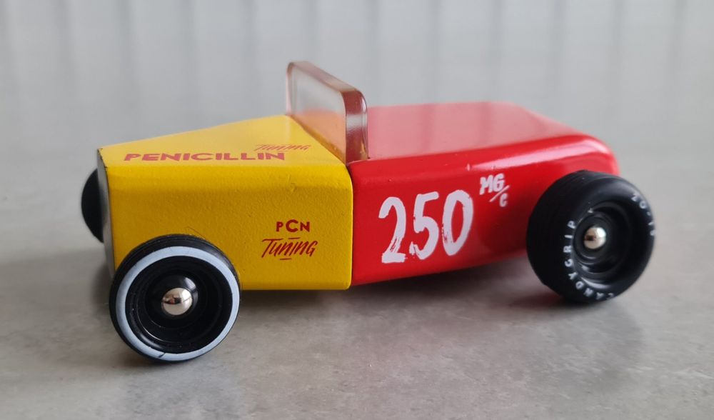 Candylab Toy Outlaws PENICILLIN - Roadster Hot Rod aus Holz (Gebraucht ...