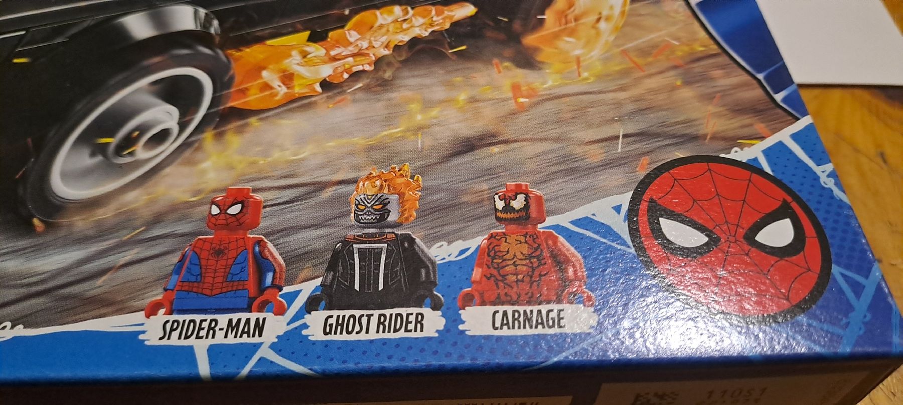 LEGO® Marvel 76173 - Spiderman et Ghost Rider vs carnage. (Neu und ...