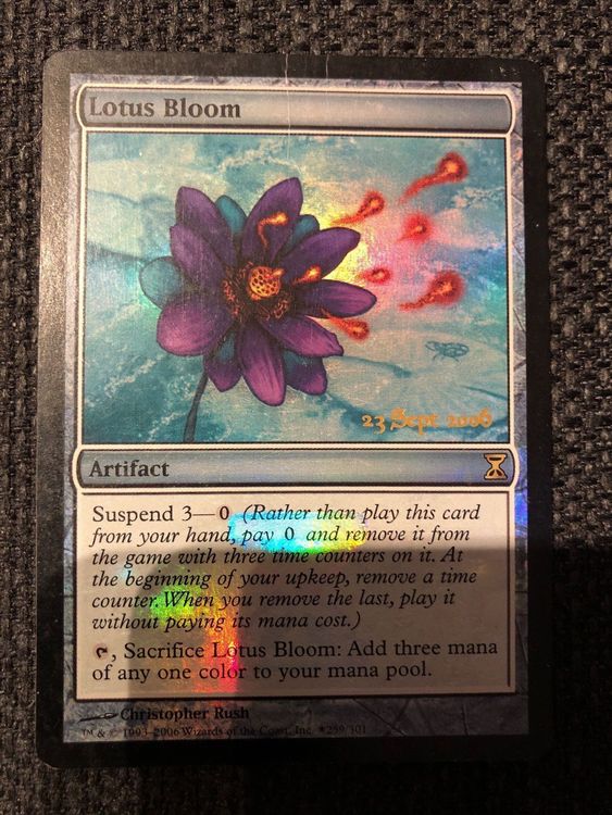 Mtg Lotus Bloom foil | Kaufen auf Ricardo