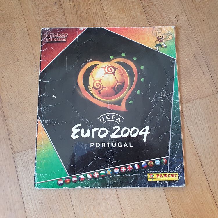 Panini Stickeralbum UEFA Euro 2004 Portugal (Gebraucht) in ...