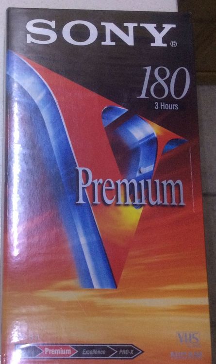 VHS Sony Premium 180 | Kaufen auf Ricardo