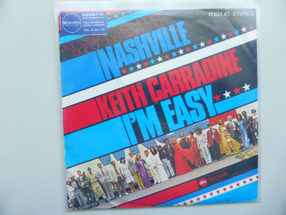 VINYL SINGLE KEITH CARRADINE (Gebraucht) in für CHF 1.5 – mit Lieferung ...