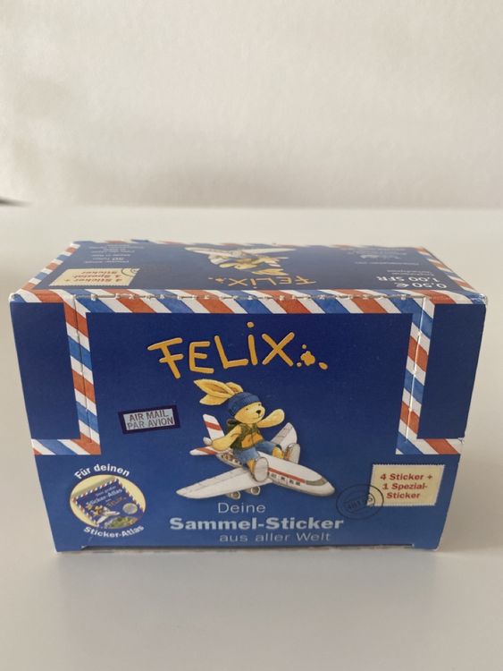 Felix Stickers Box mit 50 Tüten (Gebraucht) in Uster für CHF 5 – mit ...