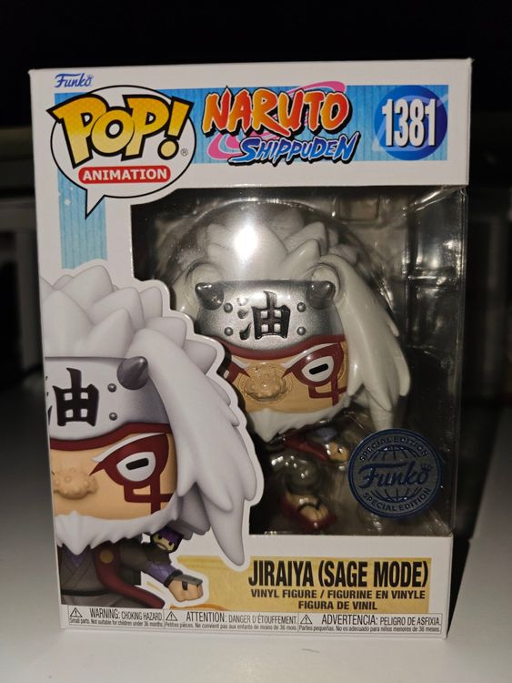 Funko Pop ! Naruto Jiraiya Sage Mode 1381 spécial édition (Neu und ...