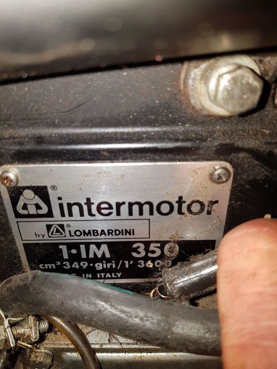 Intermotor 1-IM 350 Lombardini (Gebraucht) in Bottenwil für CHF 149 ...