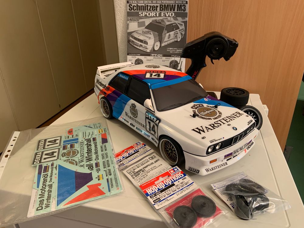TAMIYA BMW M3 EVO WARSTEINER TT-01 FAHRBEREIT | Kaufen auf Ricardo