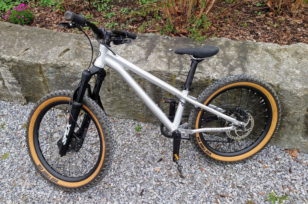 Early Rider Hellion 20, silber (Kinder MTB, 20 Zoll) (Gebraucht) in ...
