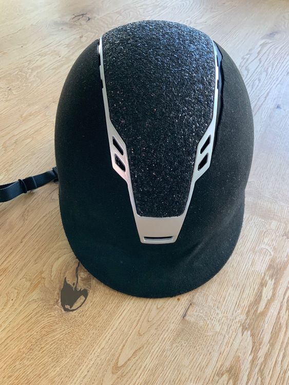 Reithelm Equipage mit Glitter schwarz | Kaufen auf Ricardo