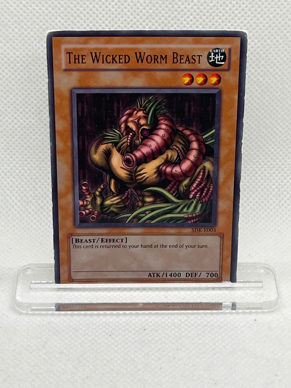 Yu-Gi-Oh! - The Wicked Worm Beast - SDK (Gebraucht) in Hinterkappelen ...