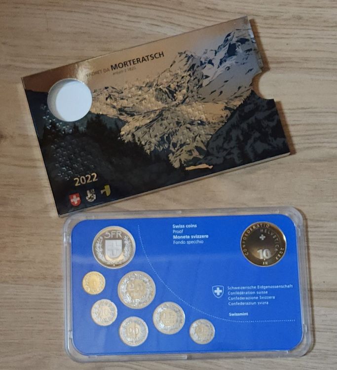 CH-Münzsatz 2022 PP (Neu und originalverpackt) in Hittnau für CHF 178 – mit Lieferung auf ...