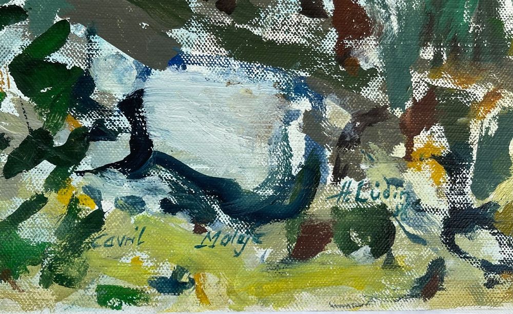 Hugo Lüdin Landschaftgemälde | Kaufen auf Ricardo