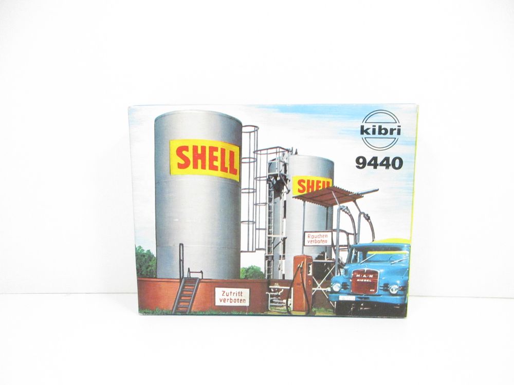 Kibri H0 9440 SHELL Tanklager / Heizöllager | Acheter sur Ricardo
