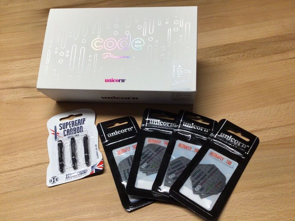 Steeldarts Gary Anderson Unicorn Code Players 23g | Kaufen auf Ricardo