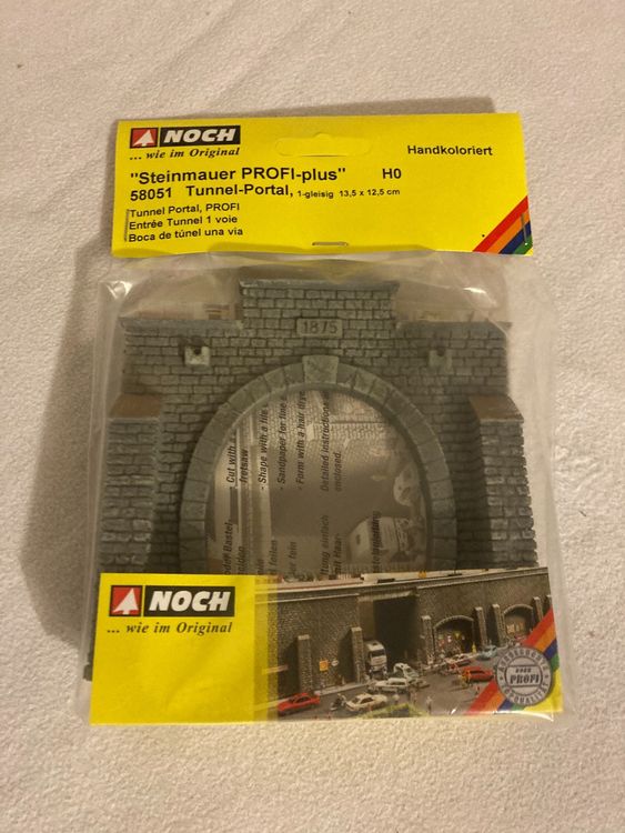 Tunnelportal H0, NOCH Art. 58051 neu, originalverpackt. | Kaufen auf ...