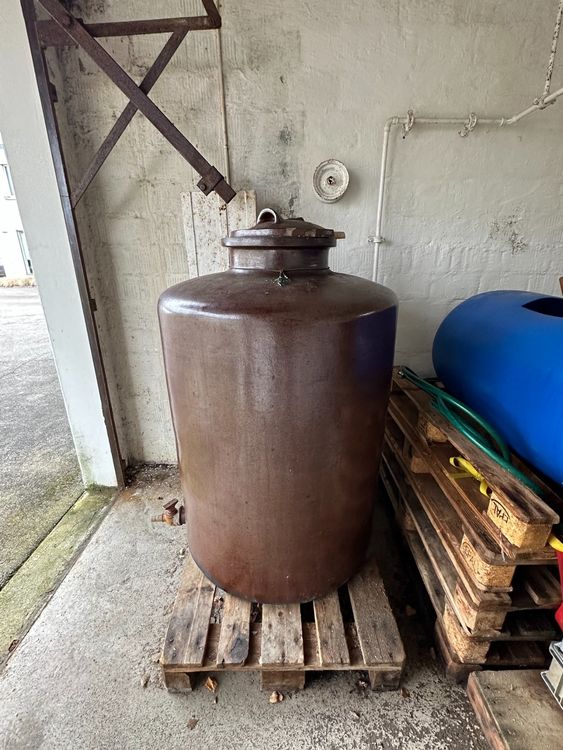 Grosser Steinzeugbehälter der Steinzeugfabrik Embrach | Kaufen auf Ricardo