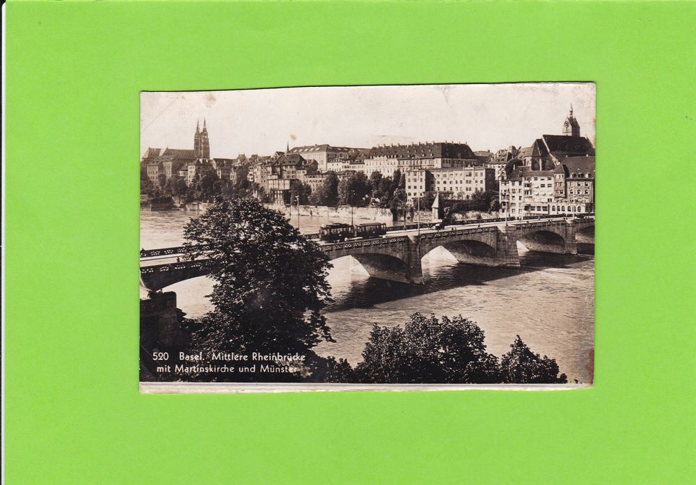 Basel-mittlere Rheinbrücke (Gebraucht) in St. Peterzell für CHF 2 – mit Lieferung auf Ricardo kaufen