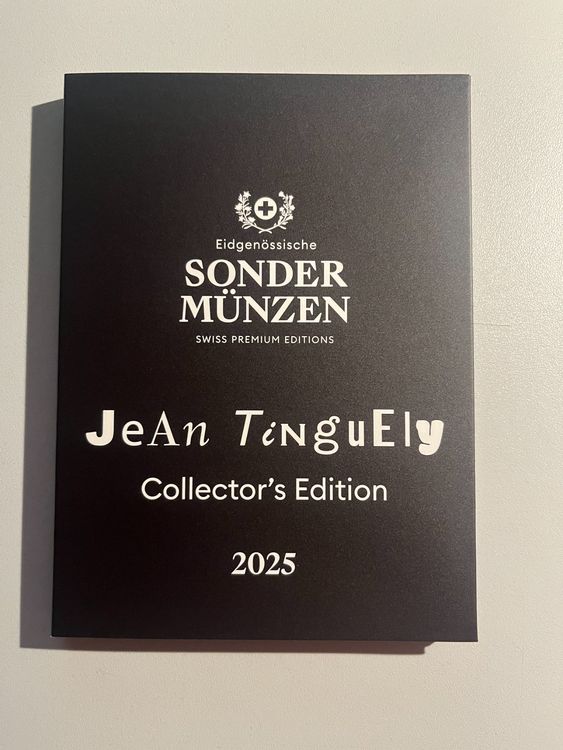 Collector‘s Edition 2025 Swissmint Jean Tinguely (Neu und originalverpackt) in Arch für CHF 159. ...