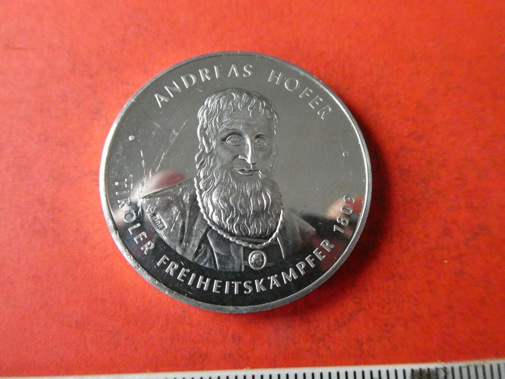 Medaille Andreas Hofer, Tiroler Freiheitskämpfer 1809 (Gebraucht) in ...