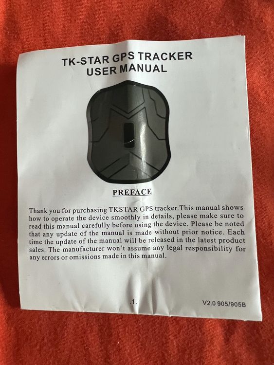 TK-STAR GPS TRACKER | Kaufen auf Ricardo