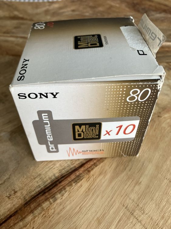 Sony MDW80 Minidisc 10pack Mini Disc (Neu (gemäss Beschreibung)) in ...