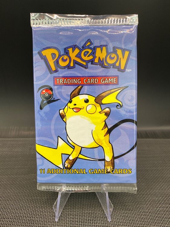 Pokemon Base Set 2 Booster - Raichu Artwork displayfrisch | Kaufen auf ...