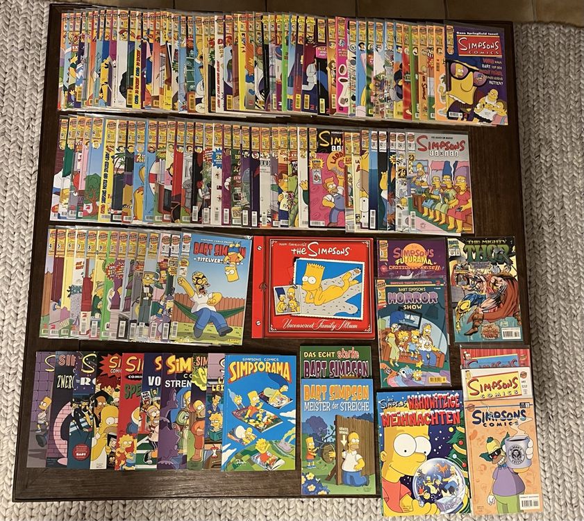 Mega Simpson Comic Sammlung (Gebraucht) in für CHF 144 – mit Lieferung ...