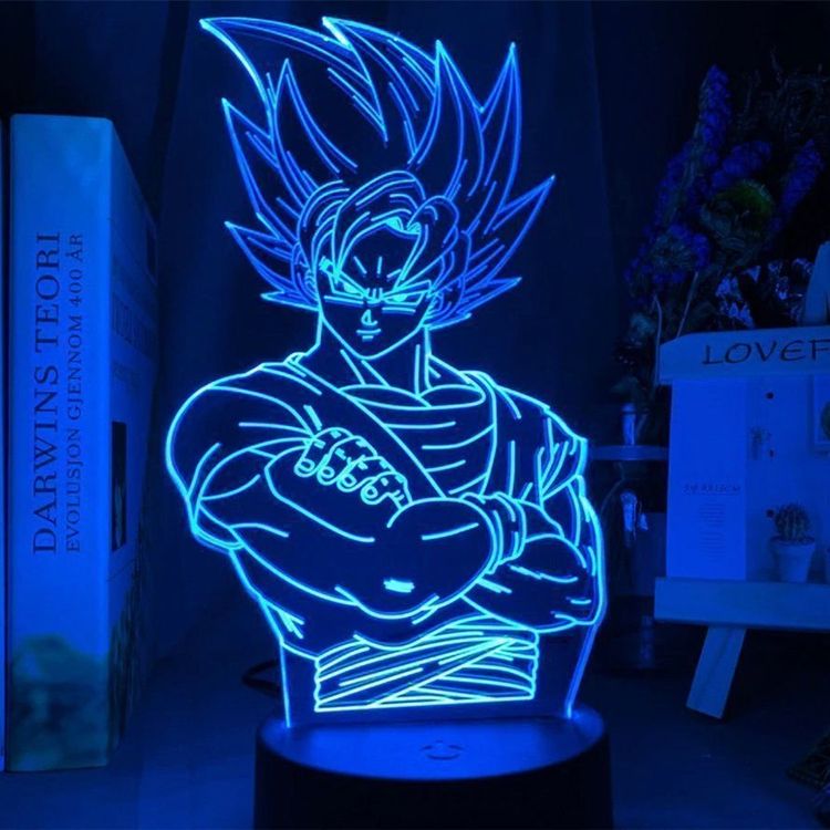 16 Farben Anime 3D Led Lampe - Gohan (Neu und originalverpackt) in St ...