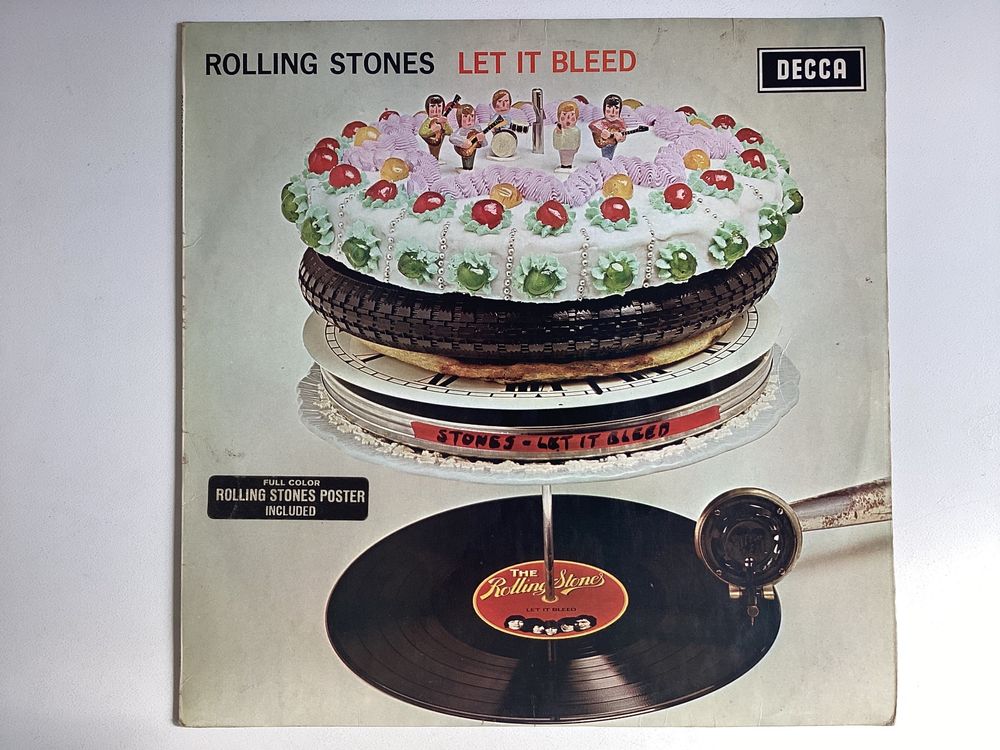 Rolling Stones LP - Let It Bleed (VG, No Poster) (Gebraucht) in ...