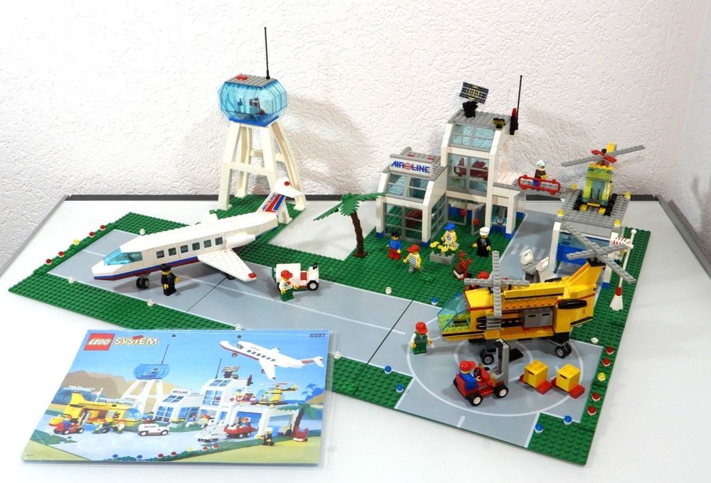 LEGO SYSTEM 6597 GROSSER CITY FLUGHAFEN | Kaufen auf Ricardo