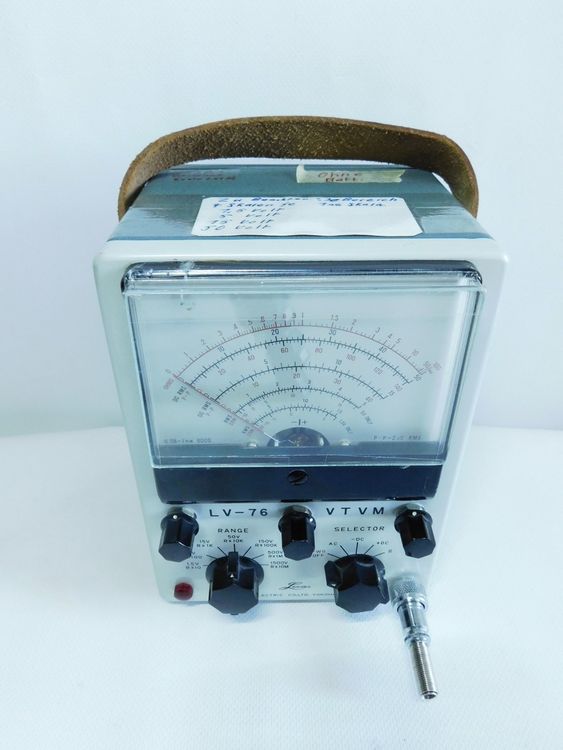 Leader LV-76 VTVM Messgerät Röhrenvoltmeter Vintage (Gebraucht) in ...