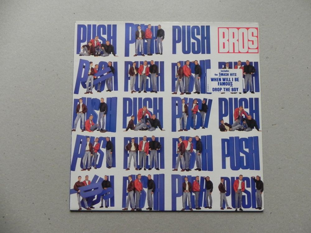 LP brit. Synth Pop Band Bros 1988 Push (Gebraucht) in Siebnen für CHF 12 – mit Lieferung auf ...