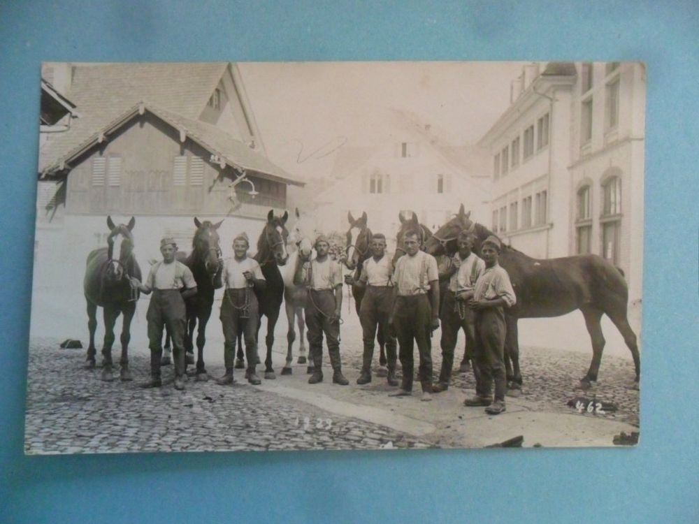 Militär Armee Soldaten Kaserne St. Gallen Train Pferde | Kaufen auf Ricardo