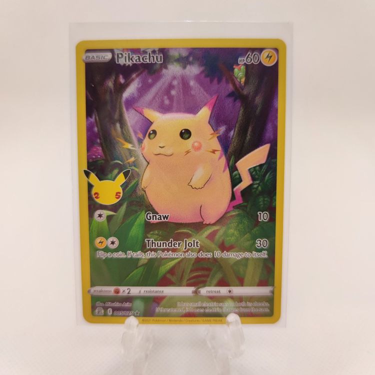 POKEMON - PIKACHU - CELEBRATIONS - 005/025 - EN | Kaufen auf Ricardo