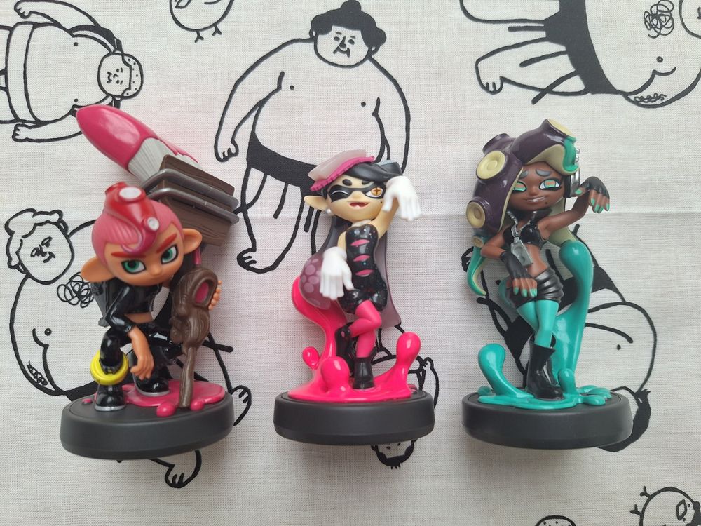 Splatoon Amiibo 3er-Set: Octoling Boy, Marina, Callie (Gebraucht) in Spreitenbach für CHF 30 ...