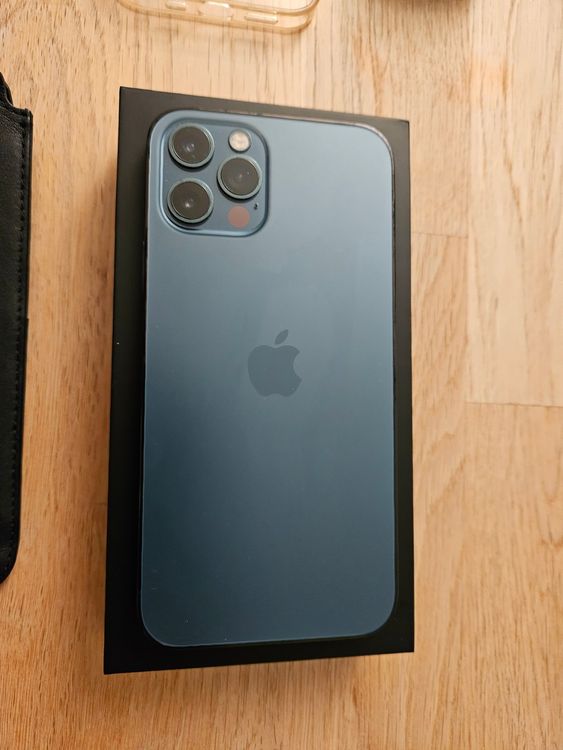 Iphone 12 Pro Pacific Blue 128 GB inkl. OVP, Adapter (D'occasion) à ...