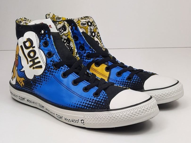CONVERSE All Star Chuck Hi The Simpsons Homer D'oh! Gr. 45 (Neu (gemäss ...