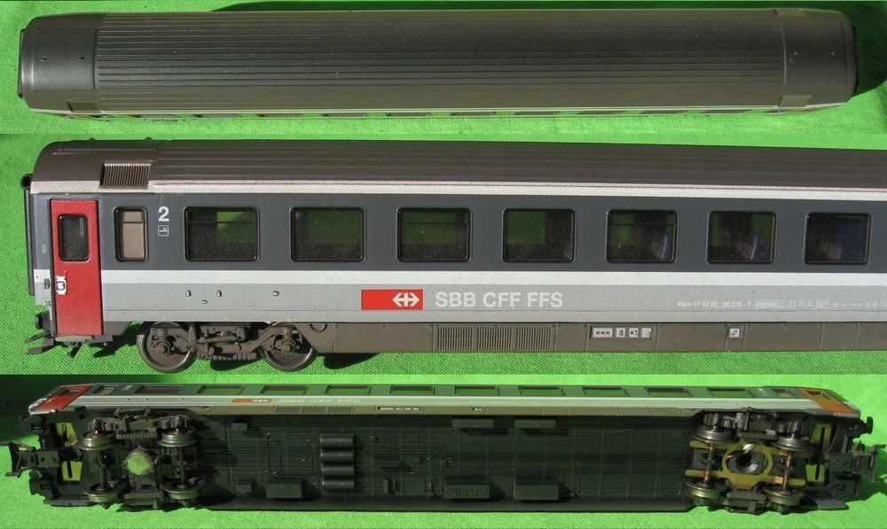SBB IC 2.Kl. Wagen Bpm 61 85 20-90 219-7 Märklin gealtert*** (Gebraucht ...
