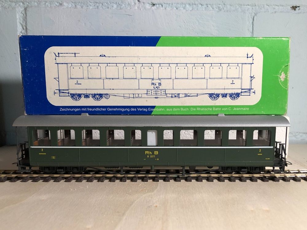 STL RhB Plattformwagen 2. Klasse Bi4 (Gebraucht) in Hettlingen für CHF ...