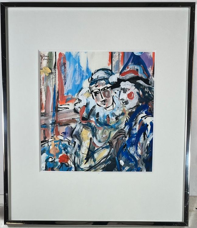 Jean Hasler (1925) Abstrakte Clowns Gemälde (Gebraucht) in Root für CHF 19 – mit Lieferung auf ...