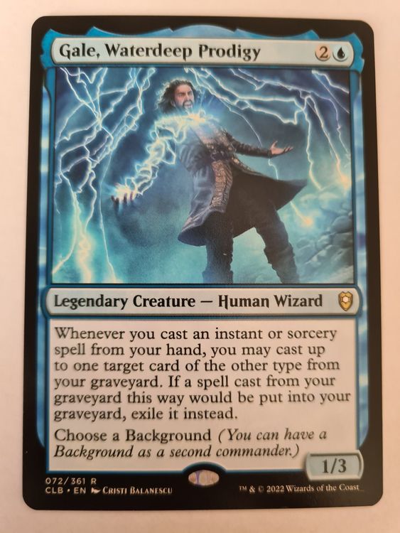 MTG, Gale, Waterdeep Prodigy, CLB-0072 | Kaufen auf Ricardo