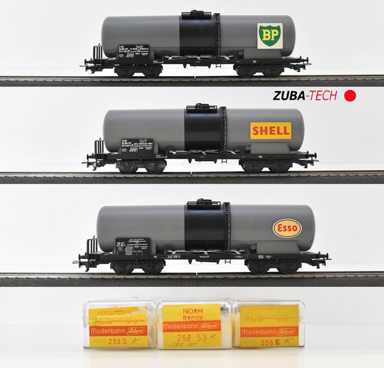 Liliput 3x Kesselwagen SBB H0 GS mit OVP | Kaufen auf Ricardo